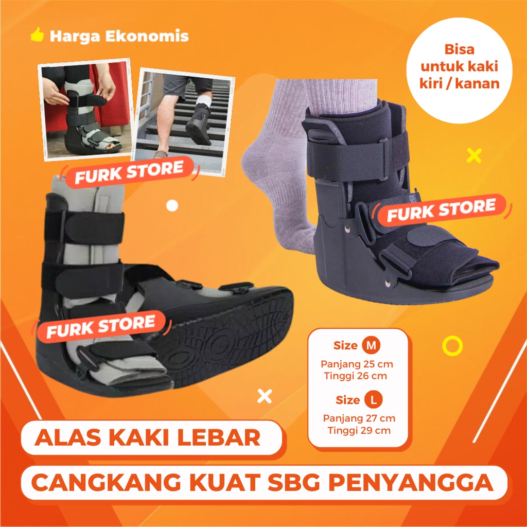Jual Ankle Boots Support, Cas Ankle Brace, Fracture Support, Penyangga ...