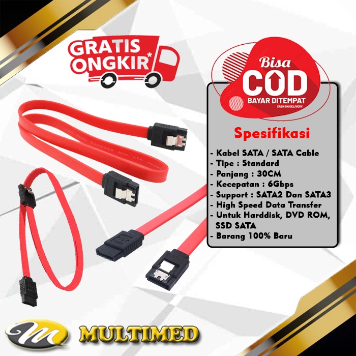 Jual Kabel SATA Merah | Shopee Indonesia