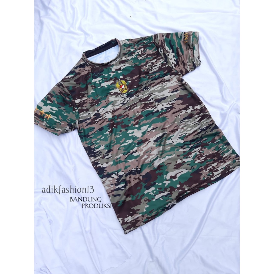 Jual KAOS JERSEY TNI AD LORENG TERBARU 2022 KASAD DALAMAN PDH PDL KEREN BISA COD PREMIUM QUALITY ...