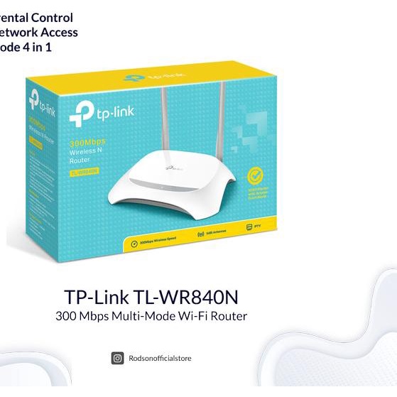 Jual TP-LINK TPLINK TL-WR840N Wireless N Router Repeater Access Point ...