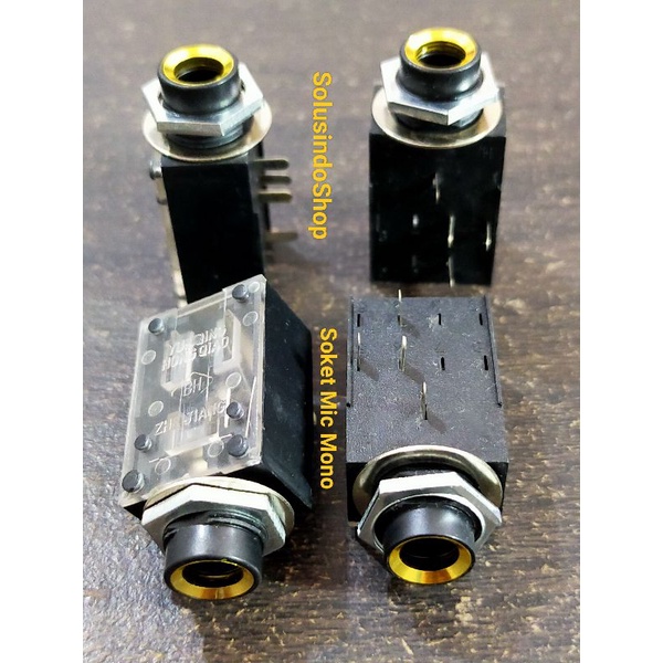 Jual Soket Socket Mic Mono Mixer Besar soket akai mono / Socket Akai ...