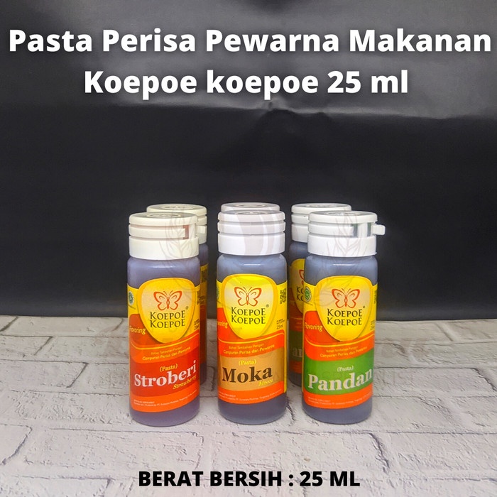 Jual Pasta Perisa Pewarna Makanan Koepoe Koepoe 25 ml | Shopee Indonesia