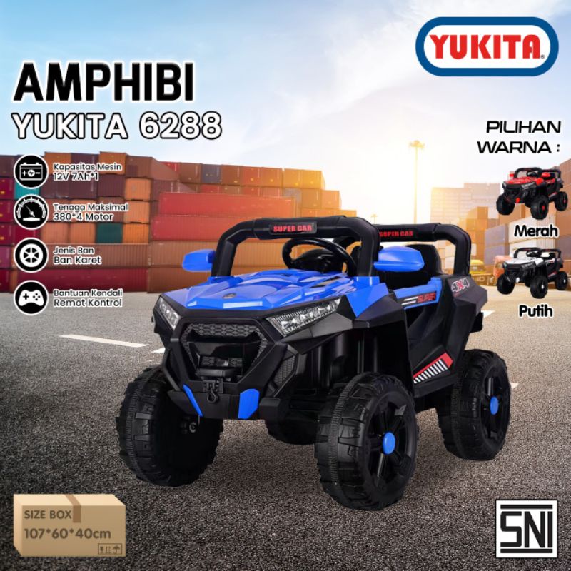 Jual Mobil Aki Jeep AMPHIBI (Yukita 6288) READY Pontianak | Shopee ...
