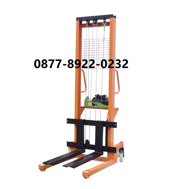 Jual Electric Elektrik Hand Stacker Hand Lift Hand Forklift Pallet 2 ...
