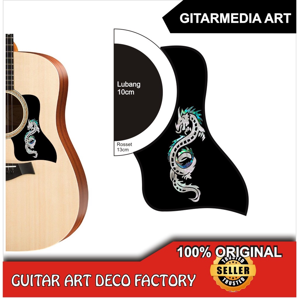 Jual stiker gitar keren pelindung gitar akustik | Shopee Indonesia