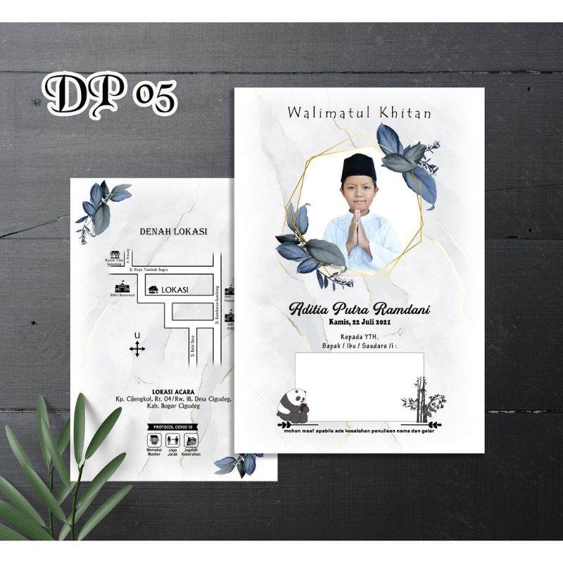 Jual Undangan khitanan, sunatan, tasyakuran khitan | Shopee Indonesia