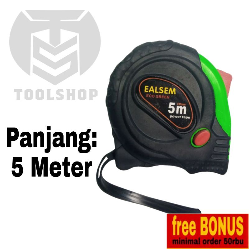 Jual Meteran 5 Meter Alat Pengukur Jarak Alat Ukur | Shopee Indonesia