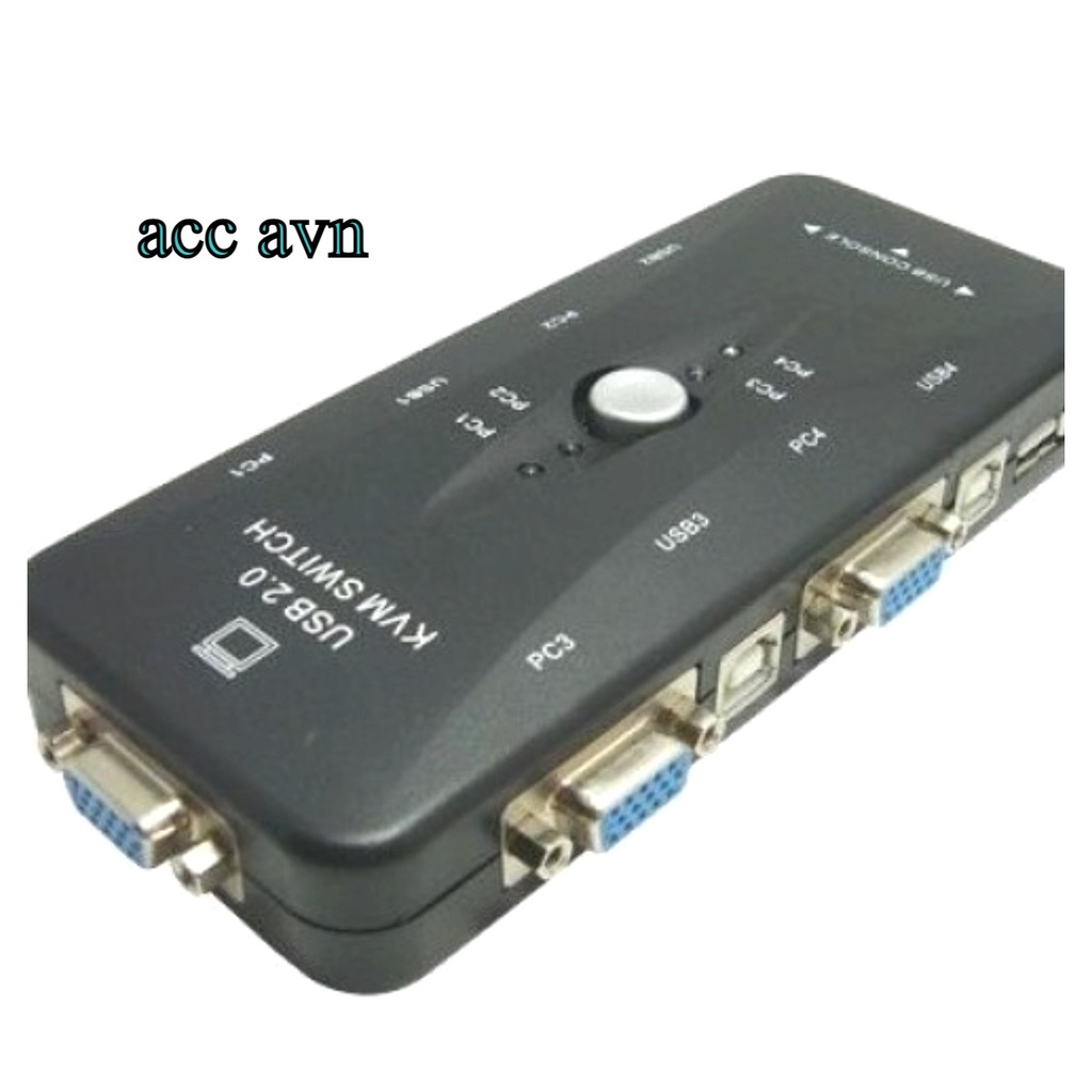 Jual Alat KVM Switch 4 Port Usb | Shopee Indonesia