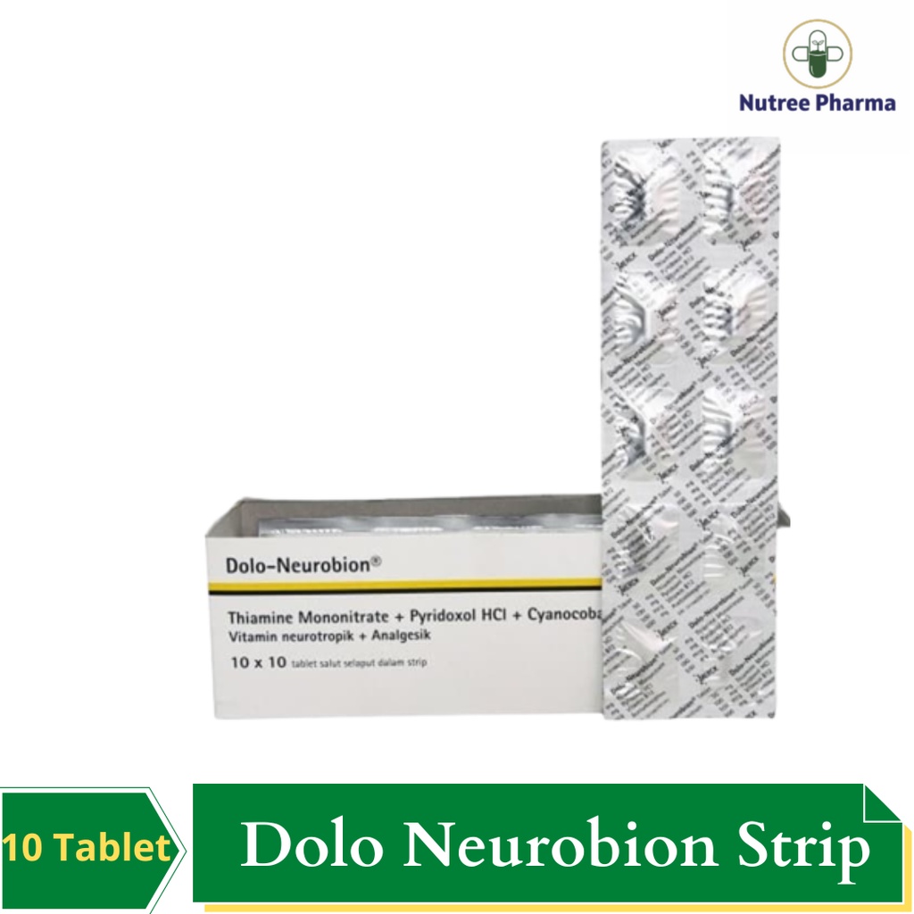 Jual Dolo Neurobion Strip Isi 10 Tablet | Shopee Indonesia