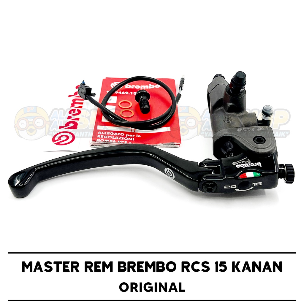 Jual Master Rem Kanan Brembo RCS 15 RCS15 Original Italy Universal ...