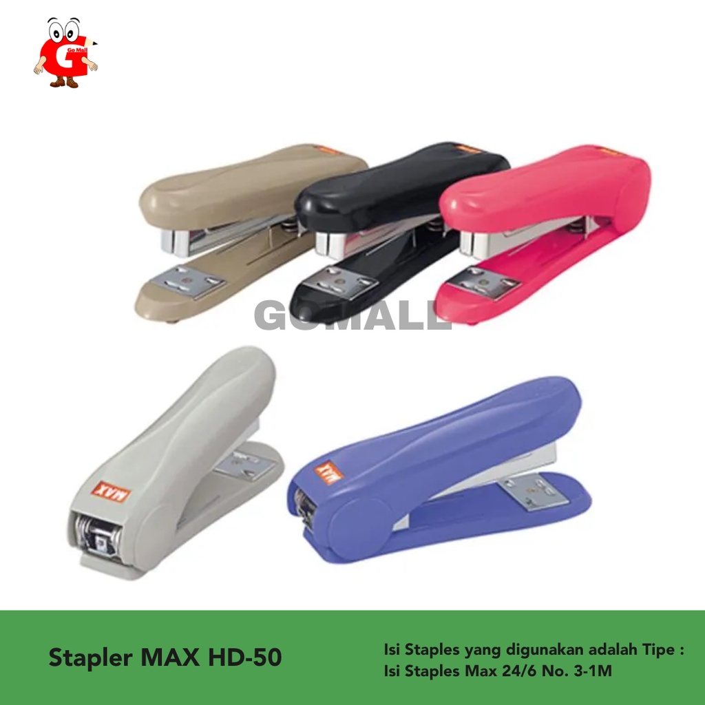 Jual Stapler Max HD-50 Staples | Shopee Indonesia