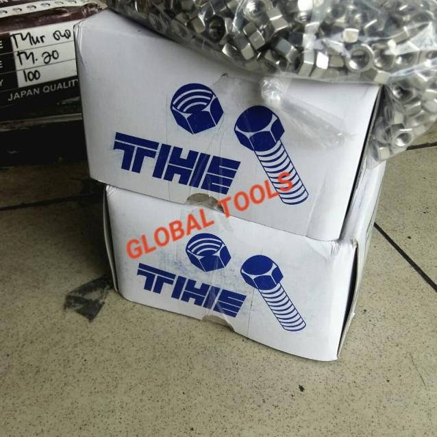 Jual Threaded Rod baut as panjang as drat stainless steel 304 10mm x ...