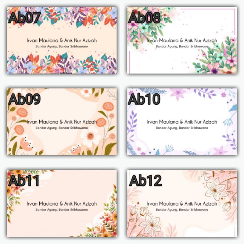 Jual Amplop kondangan custom nama/Amplop/Amplop Custom/Ampau/Amplop ...