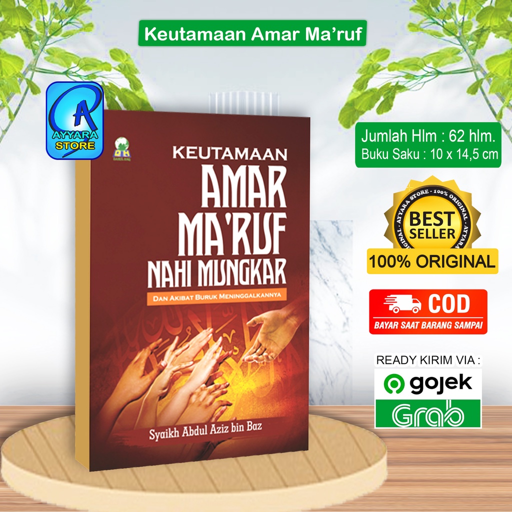 Jual Keutamaan Amar Maruf Nahi Mungkar - Syaikh Abdul Aziz bin Baz - Darul Haq | Shopee Indonesia