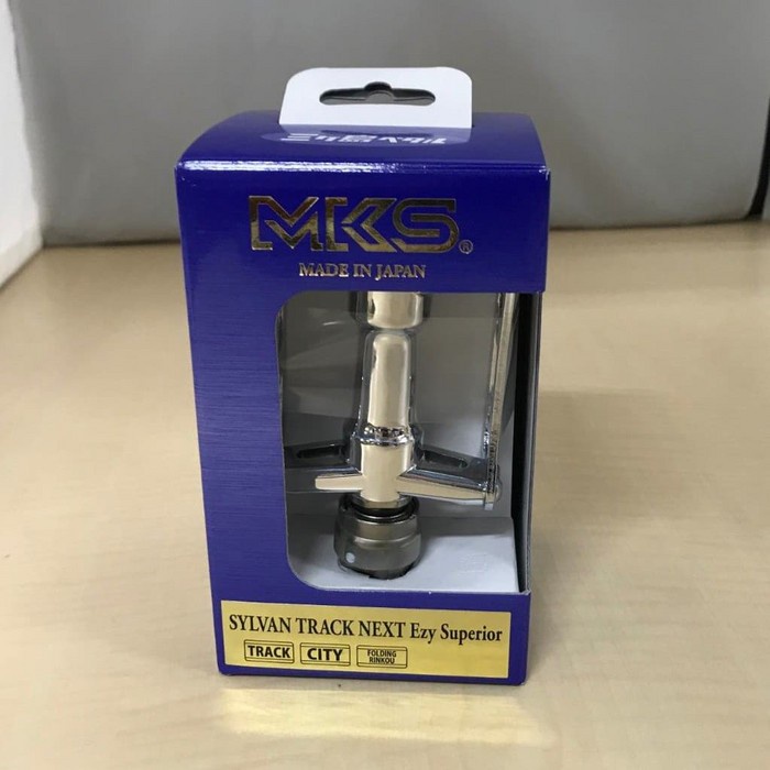 Jual MKS Sylvan Track Next Ezy Superior Pedal Chrome Silver | Shopee ...
