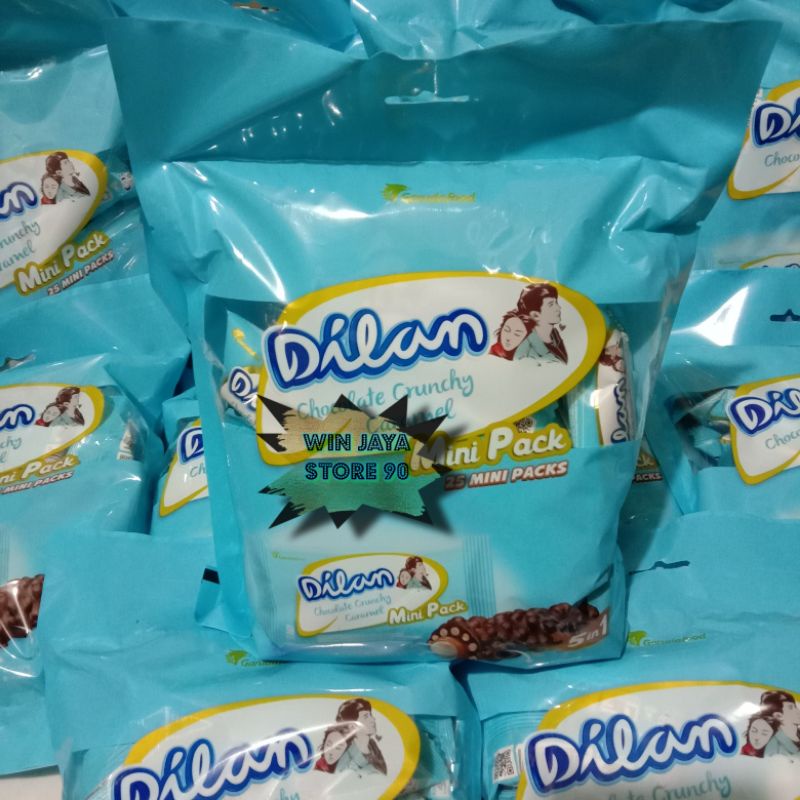 Jual Dilan Chocolate Crunchy Caramel Mini Pack (Bag isi 25 pcs ...