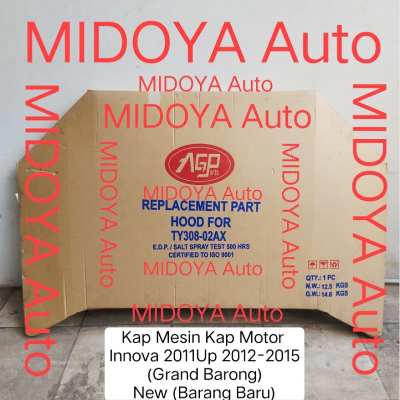 Jual Kap Mesin Kap Motor Innova 2011Up 2012-2015 Grand Barong | Shopee ...