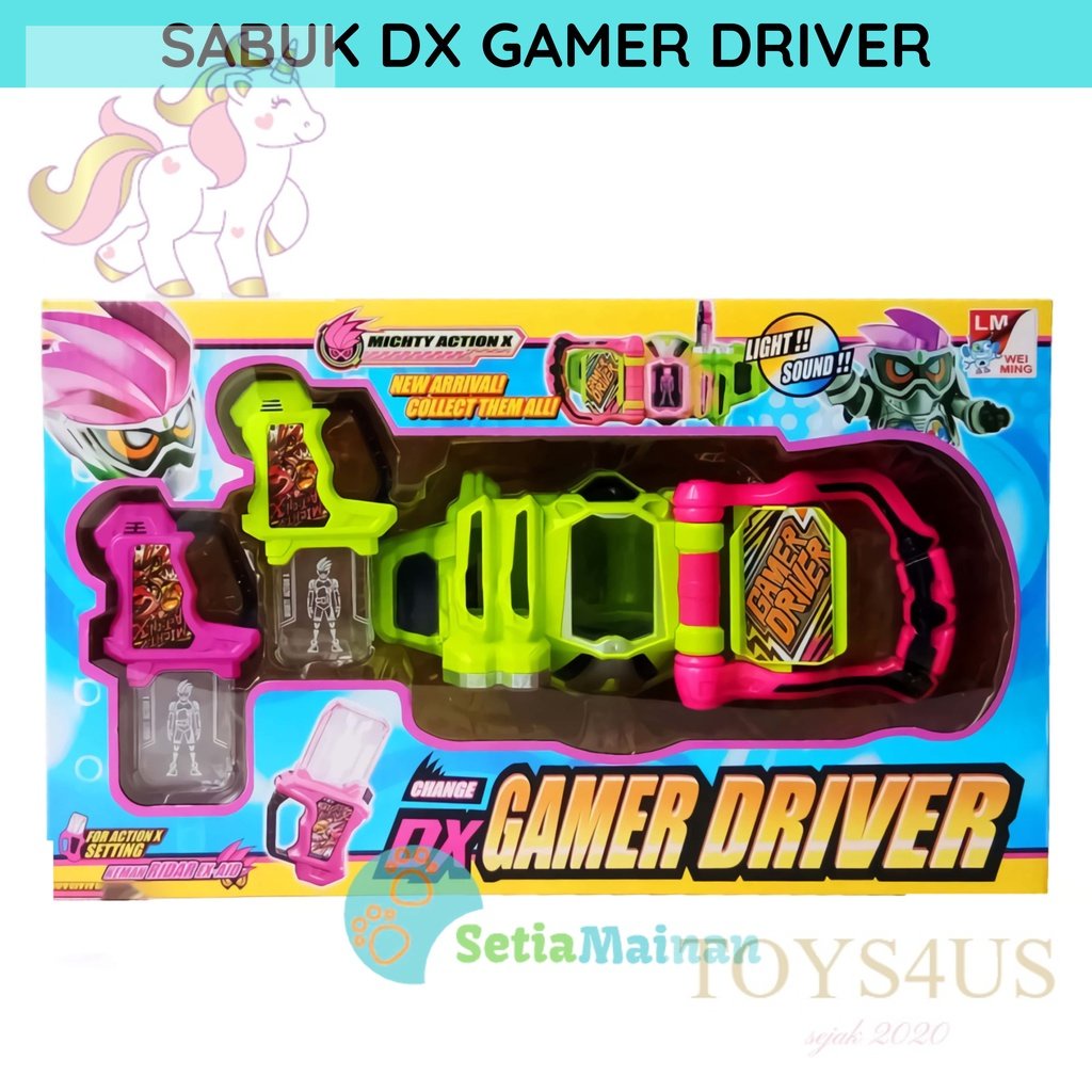 Jual Toys4Us - Mainan Anak Sabuk DX Gamer Driver Kamen Rider Ex Aid ...