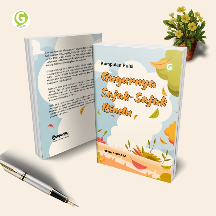 Jual Buku Kumpulan Puisi Gugurnya Sajak-Sajak Rindu Guepedia | Shopee ...