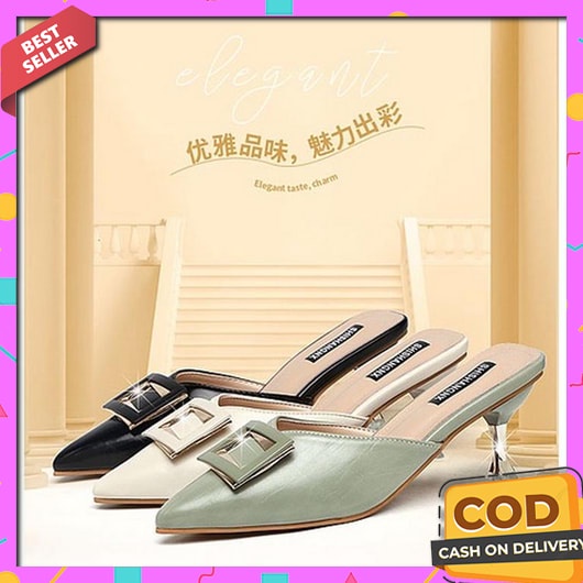 Jual Sendal Sepatu Sandals Hils Bridesmaid Wanita Nyaman Dipakai Korean ...