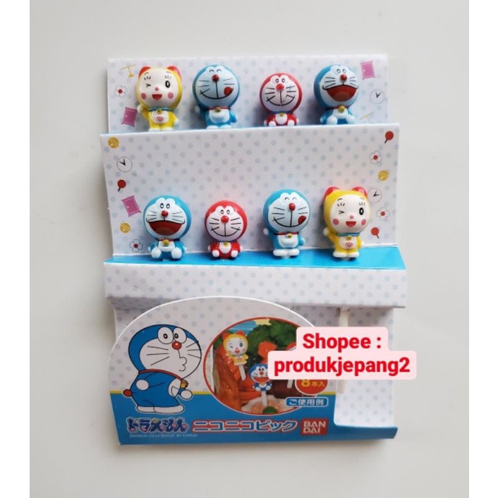 Jual Food Picks Doraemon Food Pick Doraemon Tusuk Bento Doraemon Dorami ...