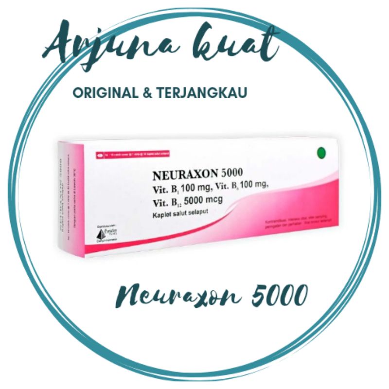 Jual NEURAXON 5000 ORI TABLET KEMASAN BOX | Shopee Indonesia