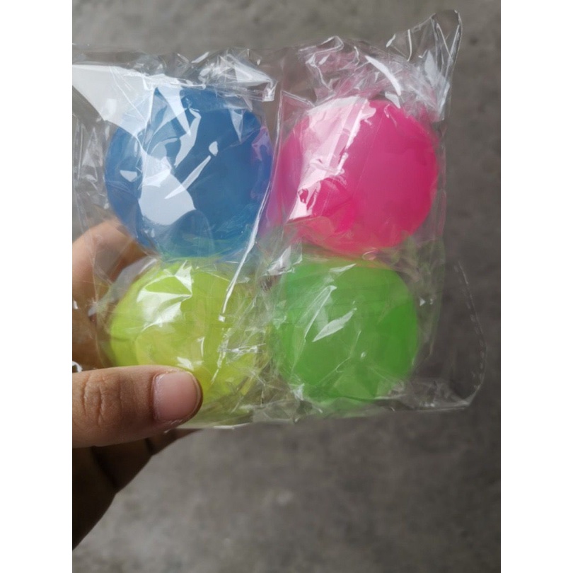 Jual MAINAN STICKY CELLING BALL GLOW IN DARK/BOLA SQUISHY 4.5 CM 6CM ...
