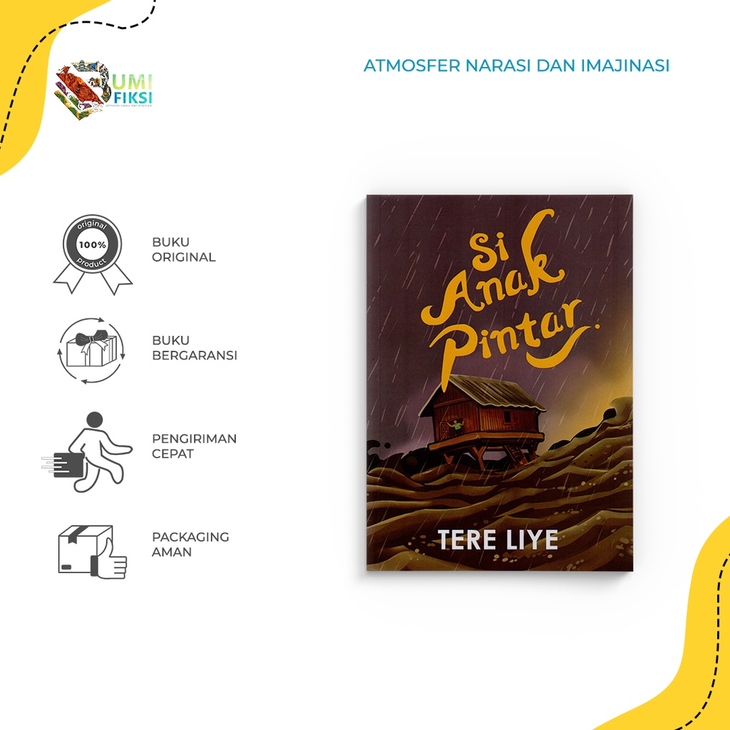 Jual Buku Novel - Si Anak Pintar - Tere Liye - Sabak Grip - Bumifiksi ...
