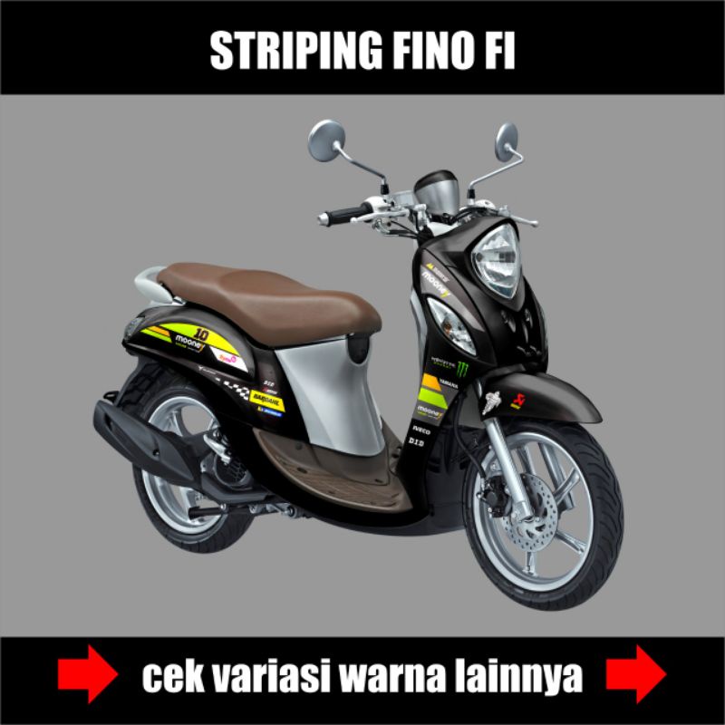 Jual Striping Fino Fi 125 / Sticker Fino Fi 125 / Sticker List Body ...