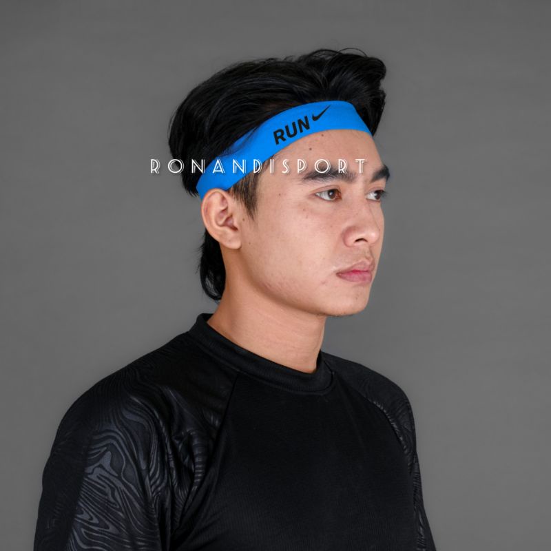Jual BANDANA IKAT KEPALA POLOS/ HEADBAND/ KARET PELINDUNG RAMBUT/BANDO ...