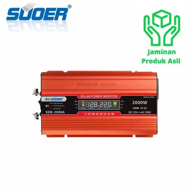 Jual Suoer Power Inverter SDB-2000A 12V 2000W 12 Volt 2000 Watt ...