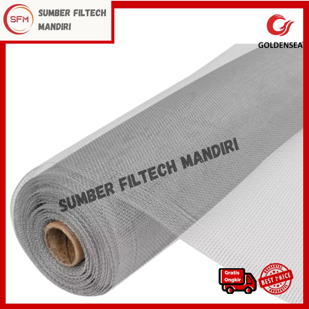 Jual Goldensea Wire Mesh Saringan SS316 #20 Stainless Steel | Shopee ...