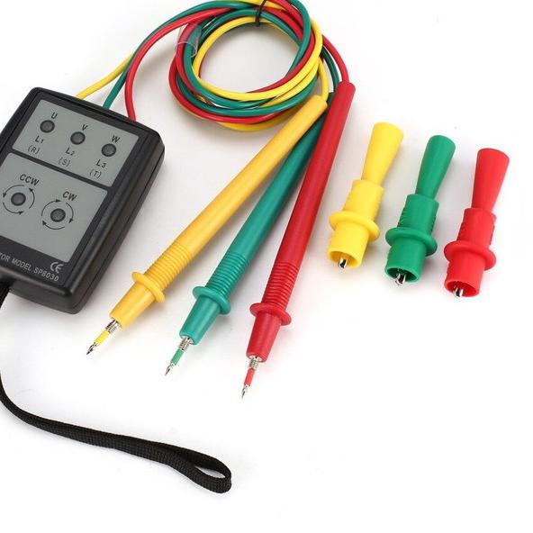 Jual Digital 3 Three Phase Indicator Rotation Sequence Meter Tester ...