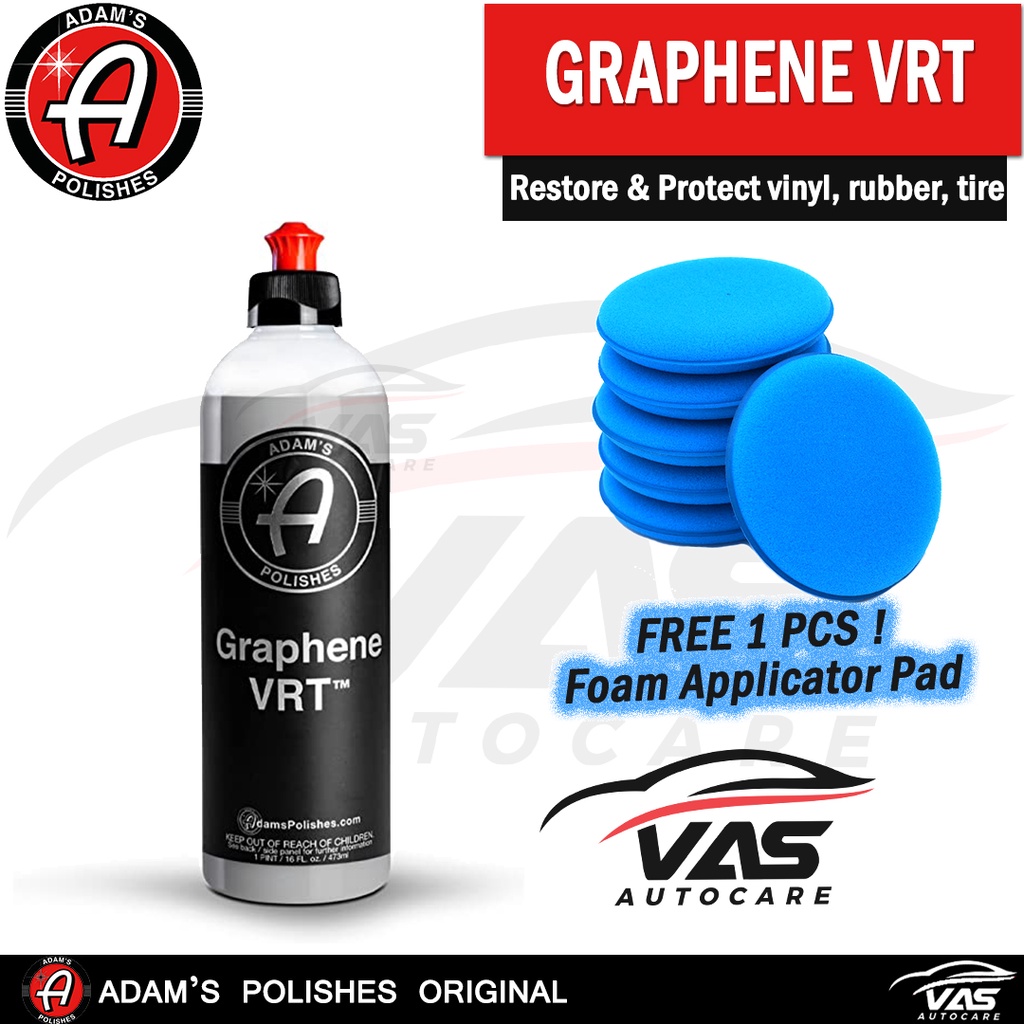 Jual Adams Adam's Graphene VRT Vinyl Rubber Trim Tire Restorer ...
