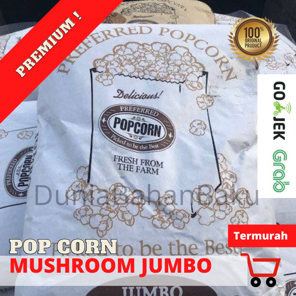 Jual Jagung popcorn Jumbo Mushroom PREFERRED POP CORN | ASLI 100% ...