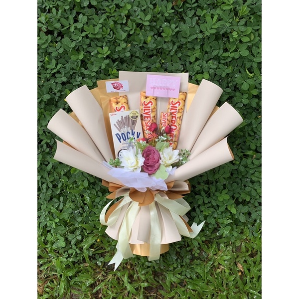 Jual BUKET COKLAT | BOUQUET CHOCOLATE | BUKET SNACK | BUKET WISUDA ...