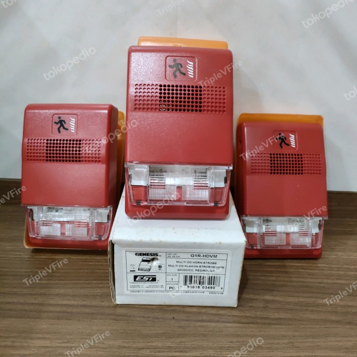 Jual Horn/Strobe ( Gir-Hdvm ) Est Edwards Fire Alarm | Shopee Indonesia