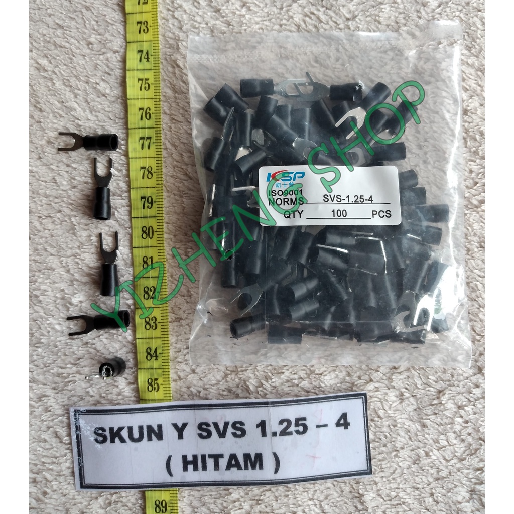 Jual SKUN Y SVS 1,25 - 4 HITAM 1 PACK | Shopee Indonesia
