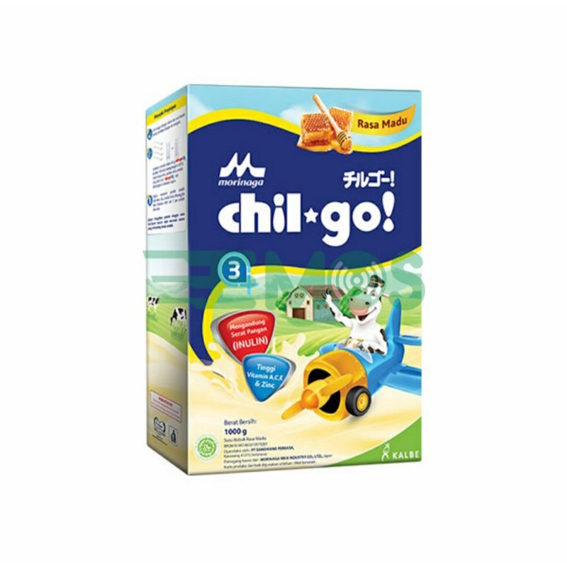 Jual Morinaga Chil Go 1000g/1kg Rasa Madu [Mengandung Serat Pangan ...