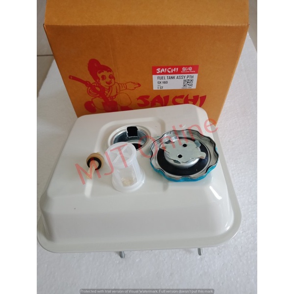Jual Fuel Tank Assy Tangki Bensin Putih GX160 GX200 SAICHI | Shopee ...