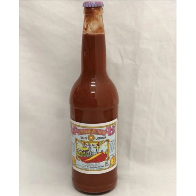 Jual SAUS BAHAGIA 620 ml / SAUS SAMBAL BAHAGIA 620 ml / SAOS LOMBOK ...