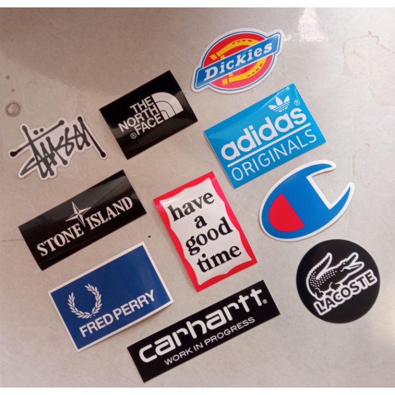 Jual Thrifting Brand Sticker Pack | Shopee Indonesia
