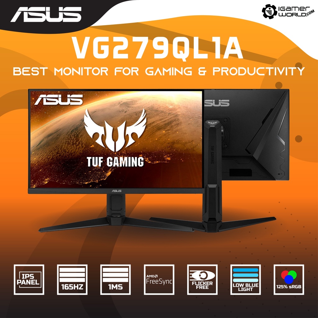 Jual ASUS TUF VG279QL1A 27 inch Full HD 165Hz Gaming Monitor | Shopee ...