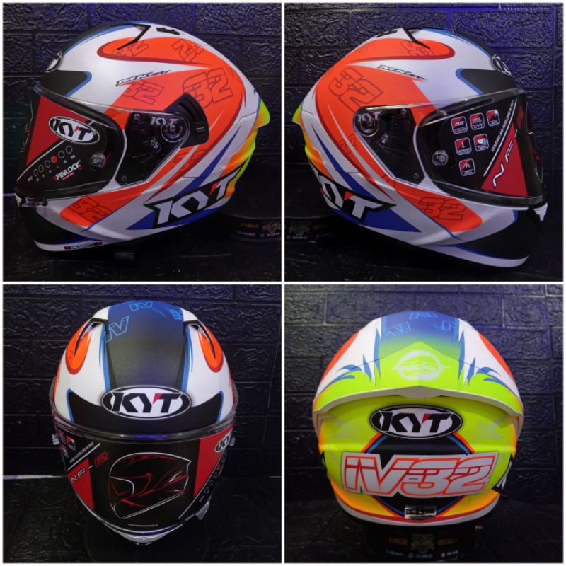 Jual KYT NFR MOTIF ISSAC VINALES GP EDITION KYT NFR ORIGINAL TERMURAH ...