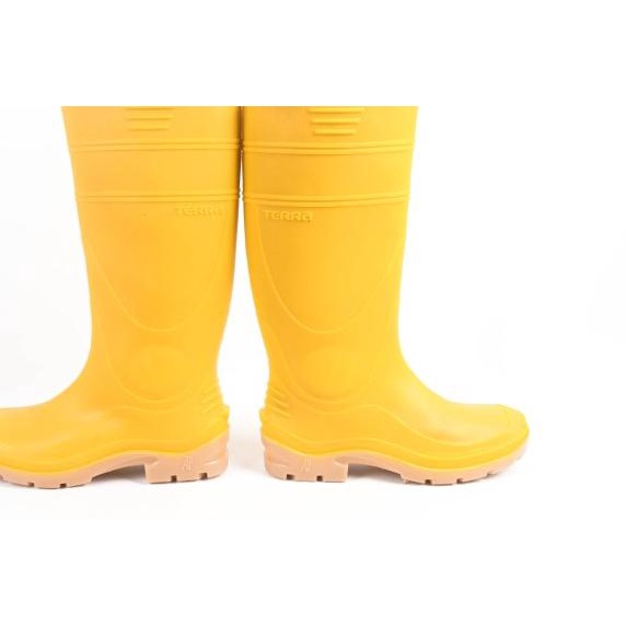 Jual Sepatu Boot Tinggi AP BOOTS AP TERRA 1 Kuning Kontruksi Proyek ...