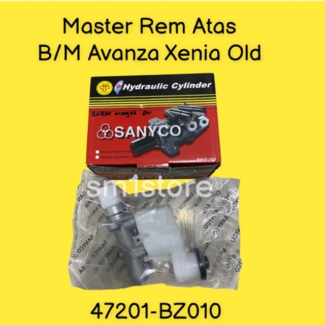 Jual Sanyco Kitano Master Rem Atas BM Assy Avanza Xenia Veloz Old 47201 ...