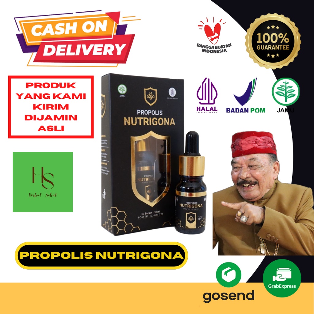 Jual PROPOLIS NUTRIGONA, OBAT TBC - DIJAMIN ASLI | Shopee Indonesia