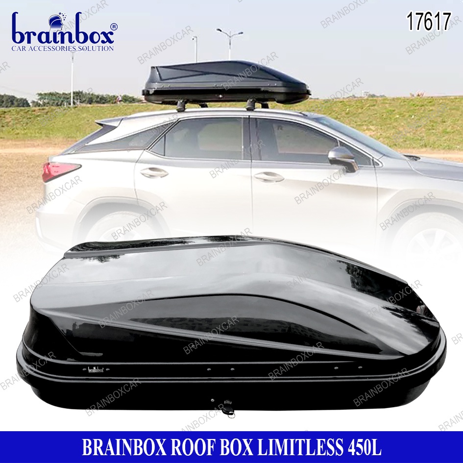 Jual Brainbox Roof Box Limitless 450L Kotak Bagasi Atas Atap Mobil ...