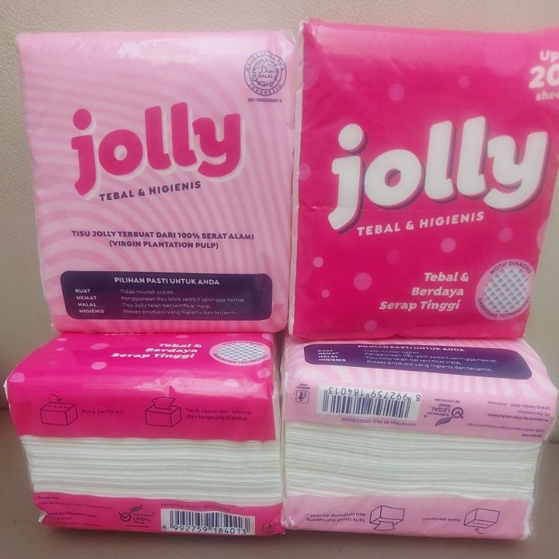 Jual Tissue Tisu Jolly Pop Up Kuliner Kotak Kecil 90gr | Shopee Indonesia