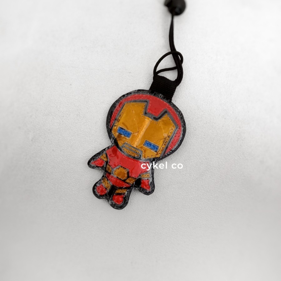 Jual iron man marvel bike reflector rear reflective light | Shopee ...